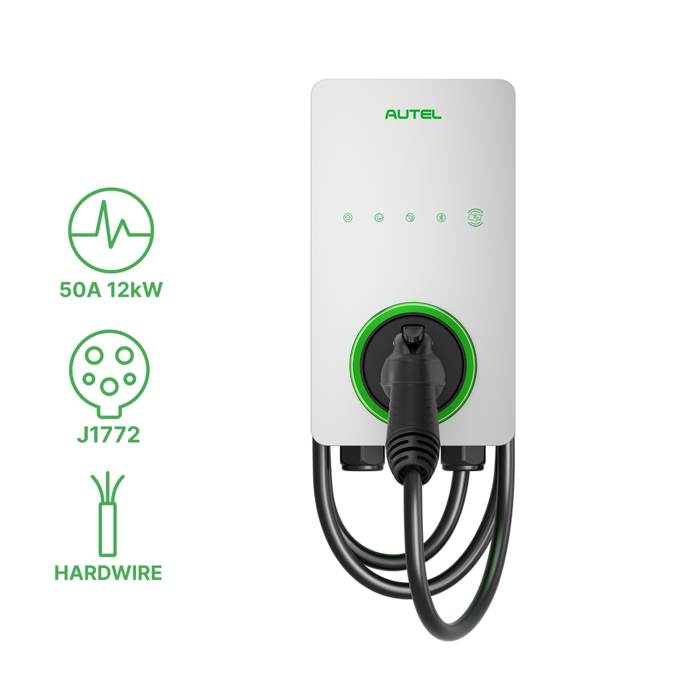 Autel AC Lite Level 2 Home EV Charger – 50A, 12kW for High-Speed Charging